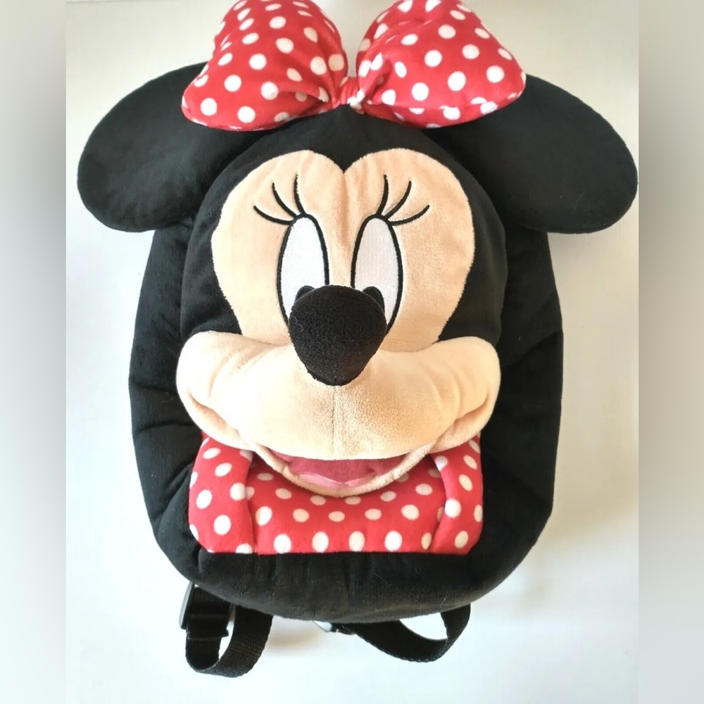 Minnie Mouse Plush Backpack - Gem
